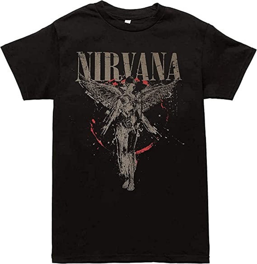 Nirvana in Utero Angel Splatter T-shirt for Men and Women - Etsy