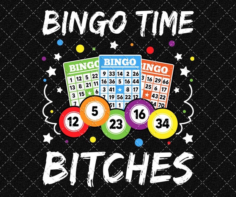 Bingo Time PNG: Bingo Squad Design (digital Download) - Etsy