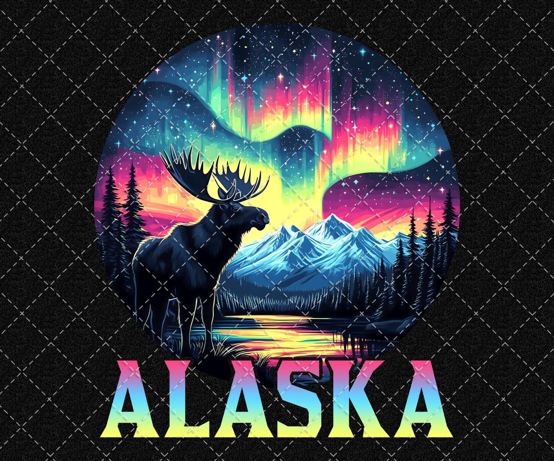 Alaska Design Png, Alaska Vacation Png, Alaska Trip Png, Alaska Cruise ...