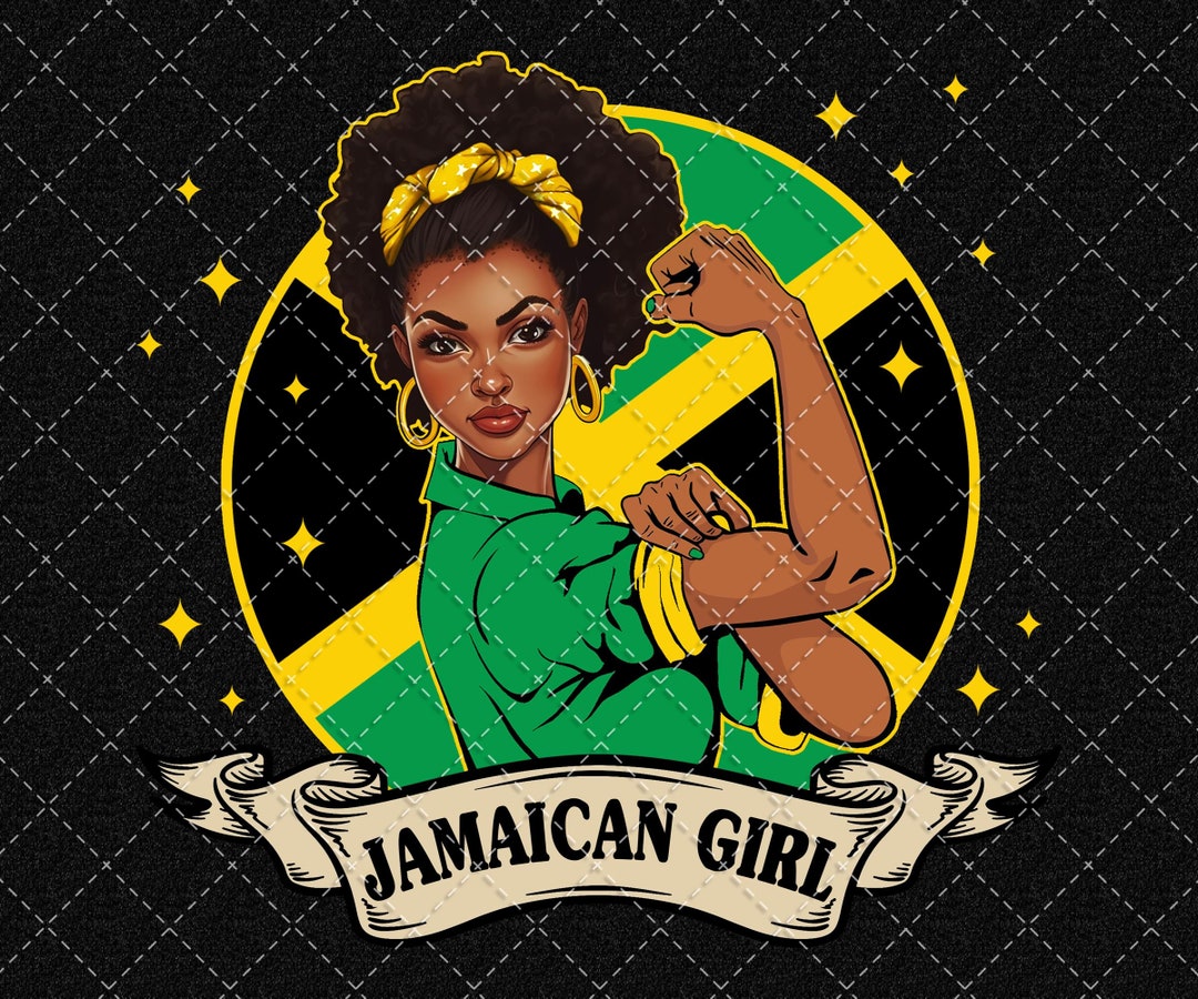 Jamaican Woman PNG: Black Pride Digital Download - Etsy