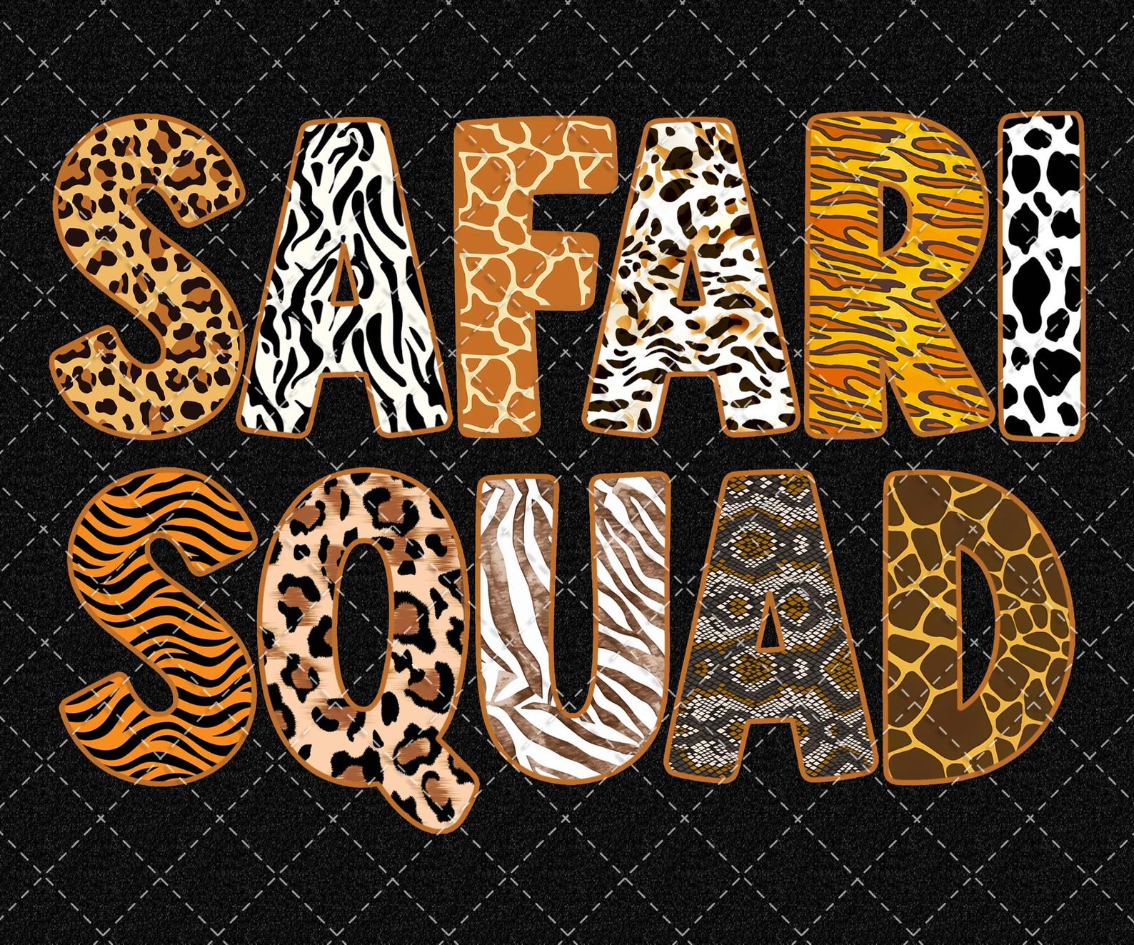 Safari Animals PNG: Africa Zoo Squad Clipart (digital Download) - Etsy