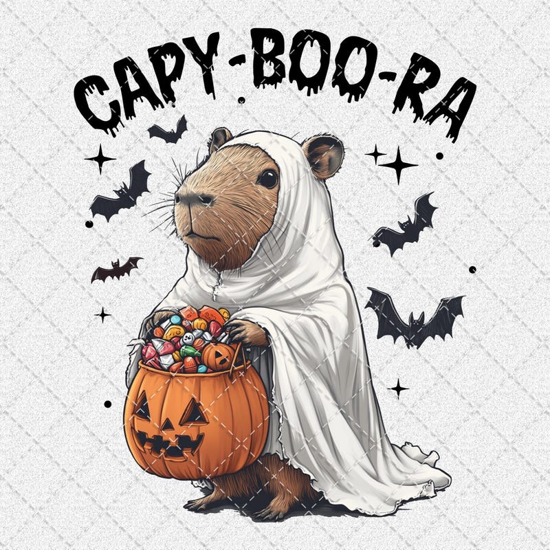 Capybara Halloween - Etsy