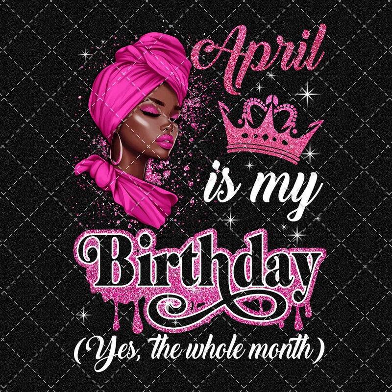 April Birthday - Etsy