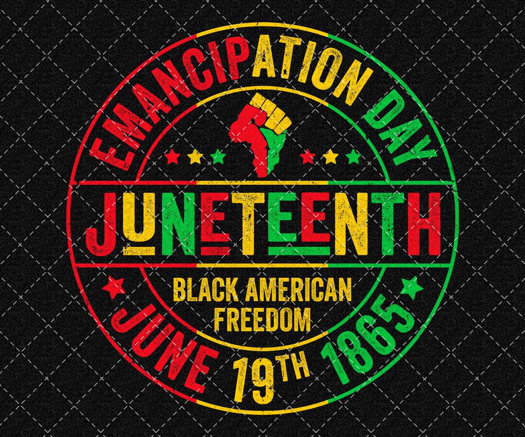 Juneteenth Png, Juneteenth 1865 Png, Black American Freedom, June 19th ...