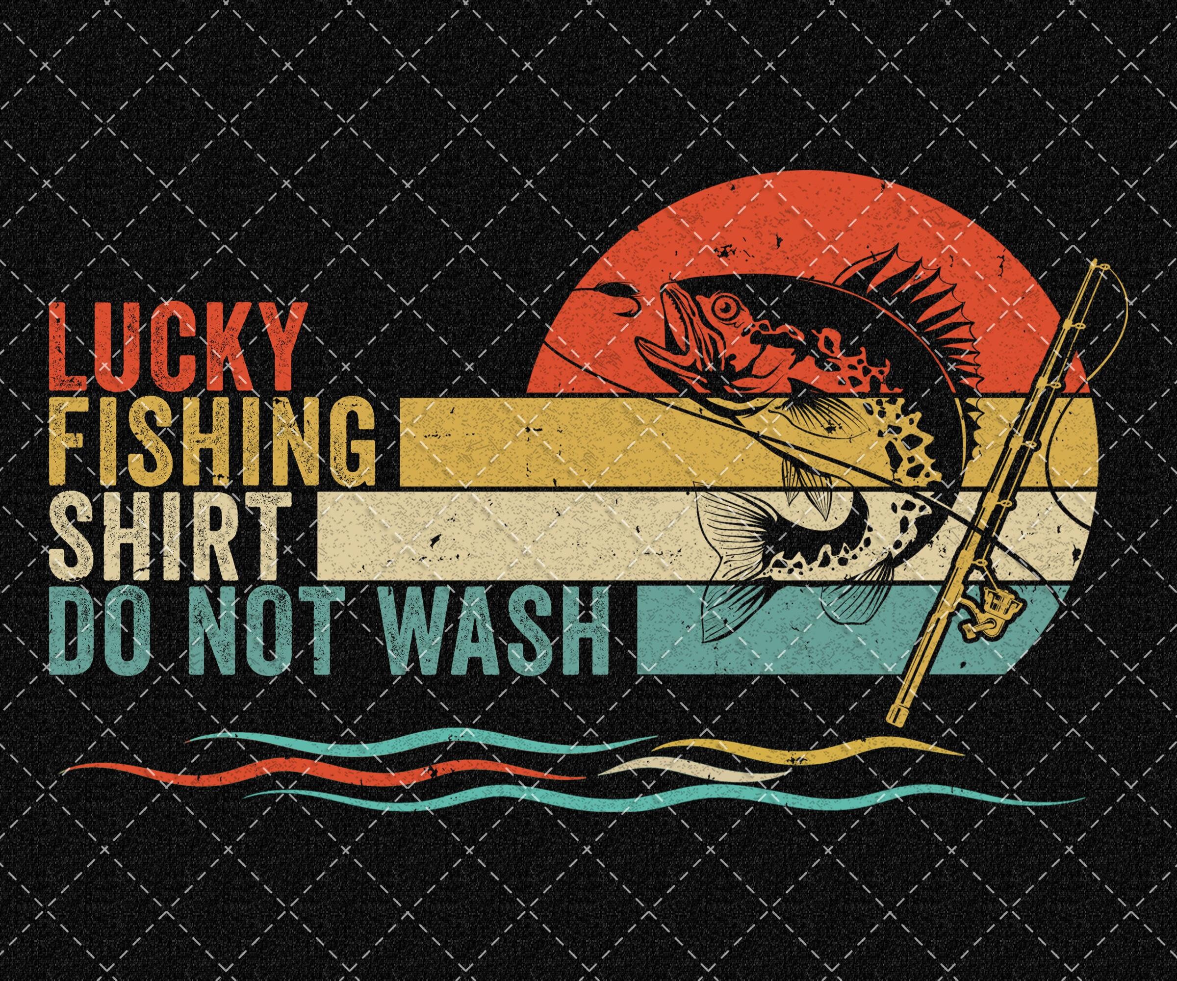 Fishing Png, Lucky Fishing Shirt Png, Vintage Fishing Shirt Png ...