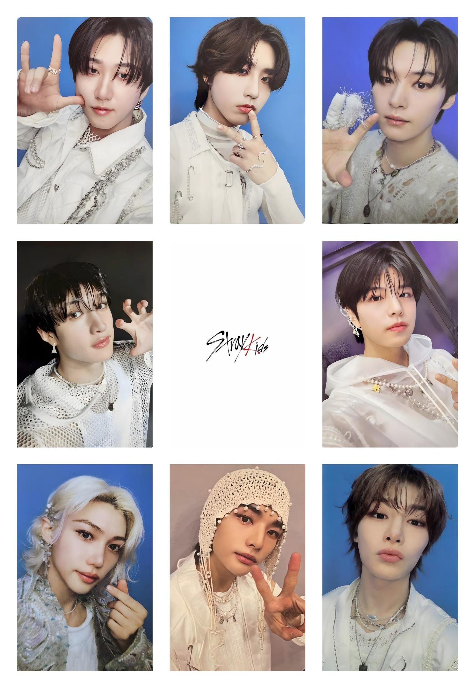 STRAY KIDS Photocard Set - Pick Your Set (fan Made) - Etsy