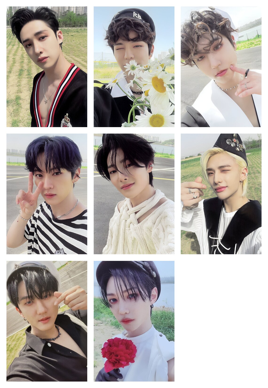 STRAY KIDS Photocard Set - Pick Your Set (fan Made) - Etsy