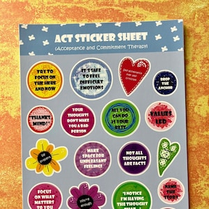 ACT Bundle, Acceptance Therapy, Acceptance and Commitment Therapy, Act ...