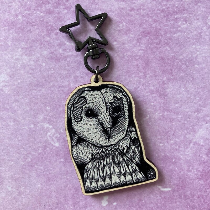 Owl Key Ring - Etsy UK