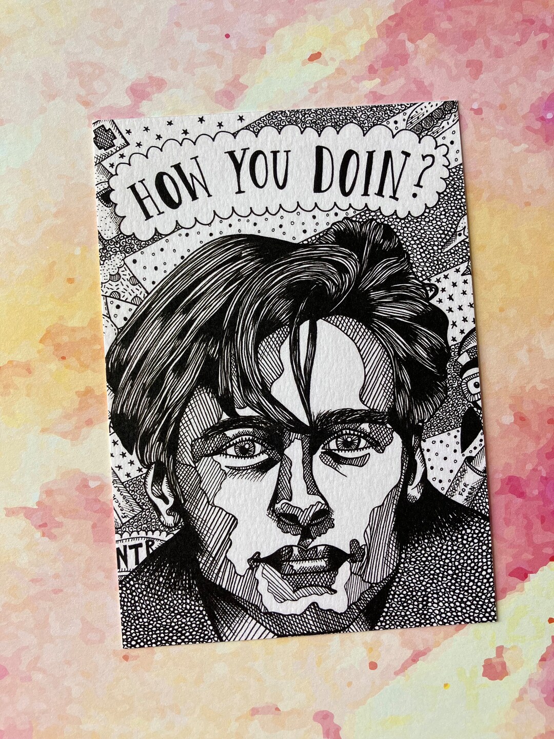 How You Doin’ (joey, Friends) Postcard - Etsy