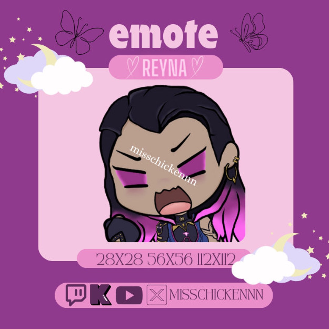 Angry Reyna Valorant Emote for Twitch or Discord - Etsy