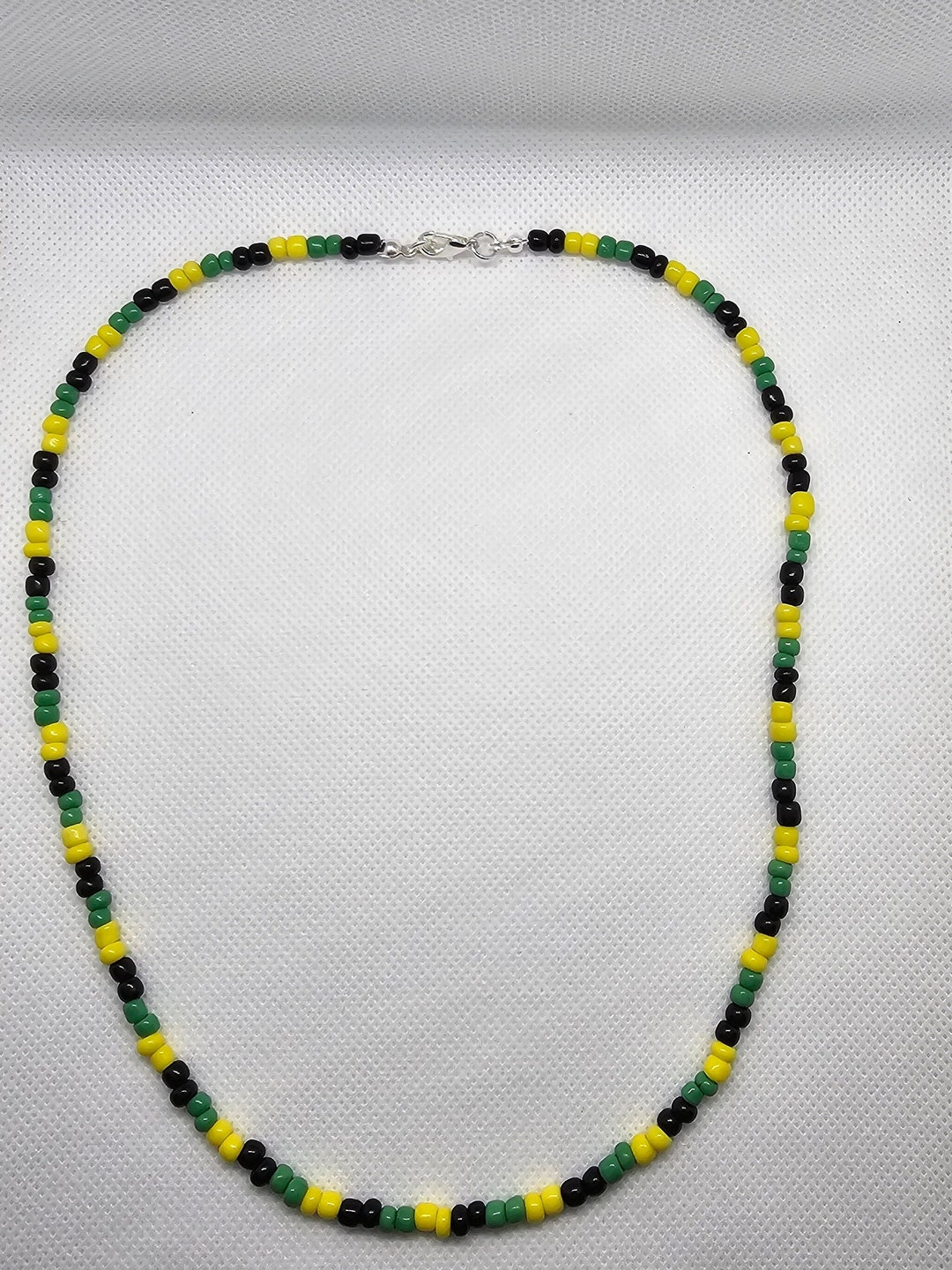 Jamaican Beaded Fashion Necklace - Etsy