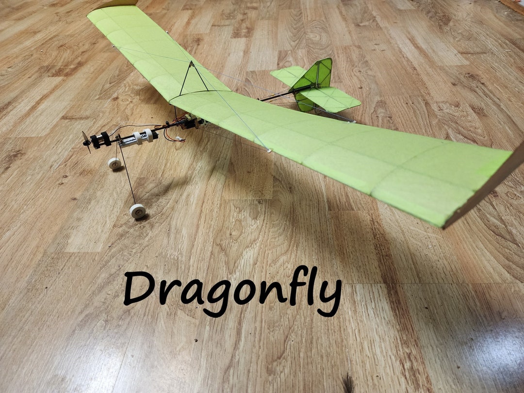 Aircraft RC Plane Model Dragonfly Digital Plans / Laser Cuting, Dxf ...