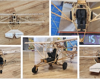 Aircraft RC Plane Model Drifty Sport Digital Plans / Laser Cuting Dxf ...