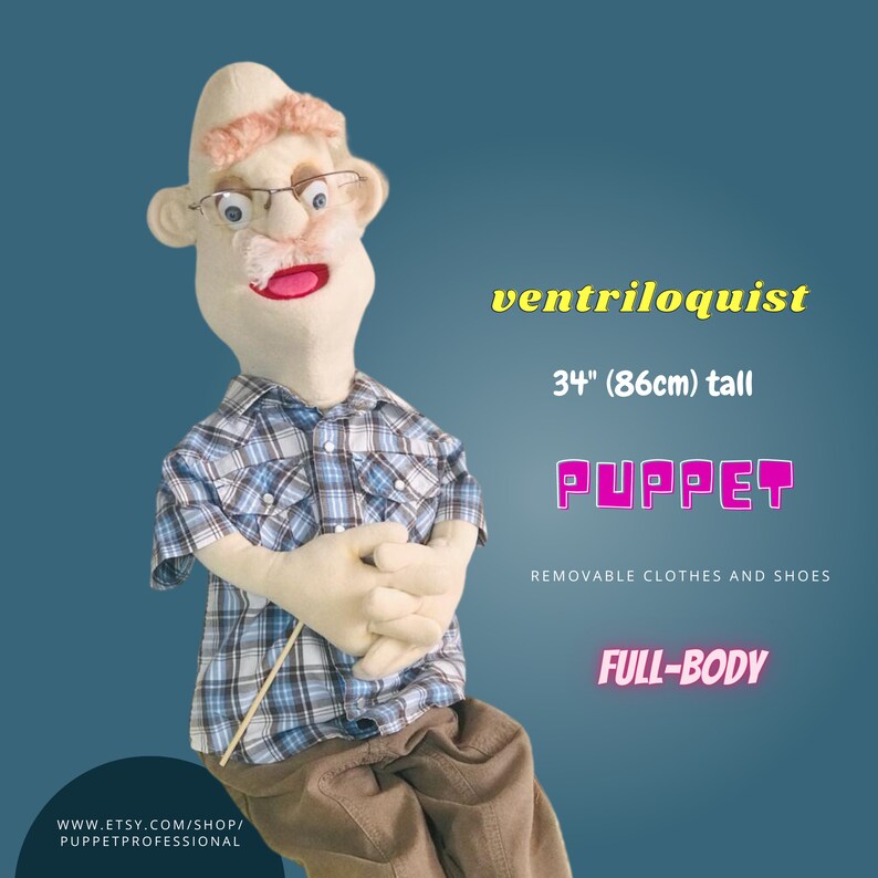 Ventriloquist Puppet Professional for Adults & Custom Puppets ...