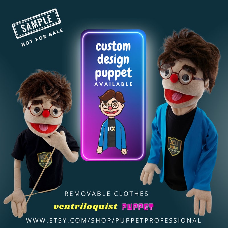 Ventriloquist Puppet - Etsy