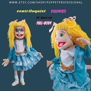Full Body Female Puppet - Etsy