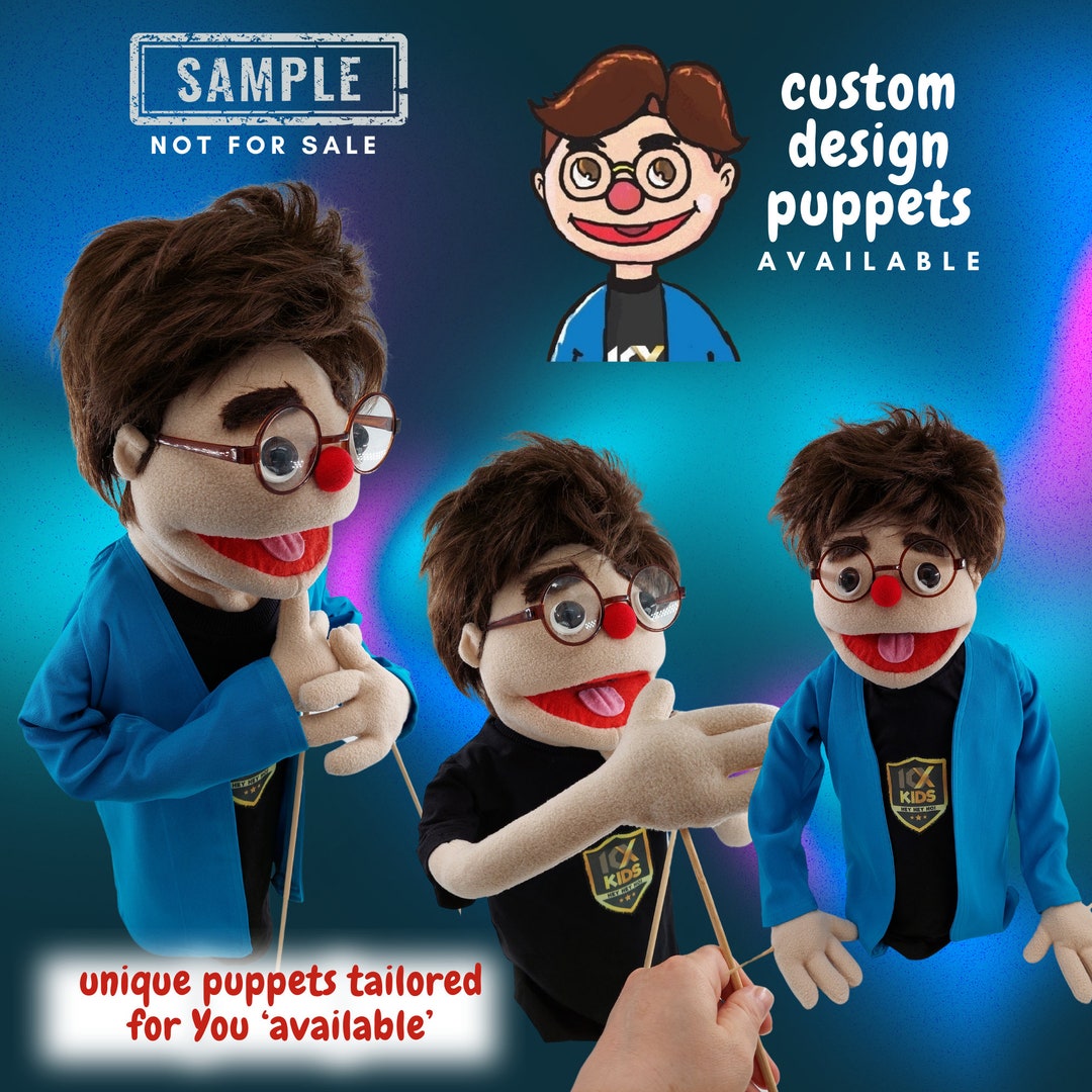 Professional Puppet Custom for Adults gift for Birthday Master ...