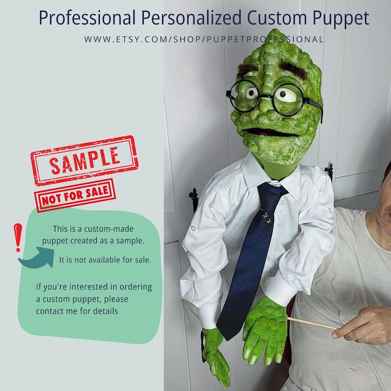 Muppet Style Puppet - Etsy