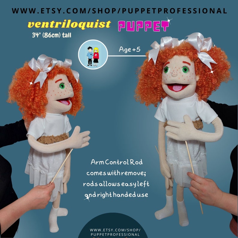 Puppet Professional Ventriloquist in Puppet Theatre stage & for Kids ...
