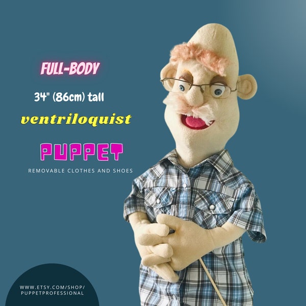 Ventriloquist Puppet - Etsy