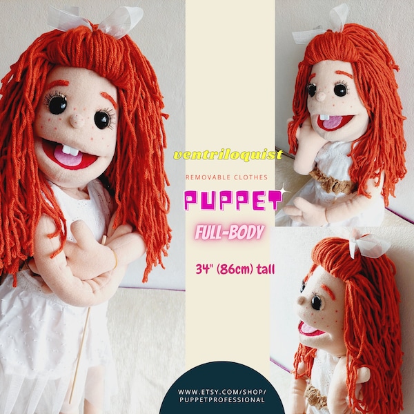 Ventriloquist Puppet - Etsy