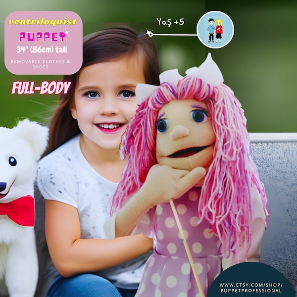 Ventriloquist Puppet - Etsy
