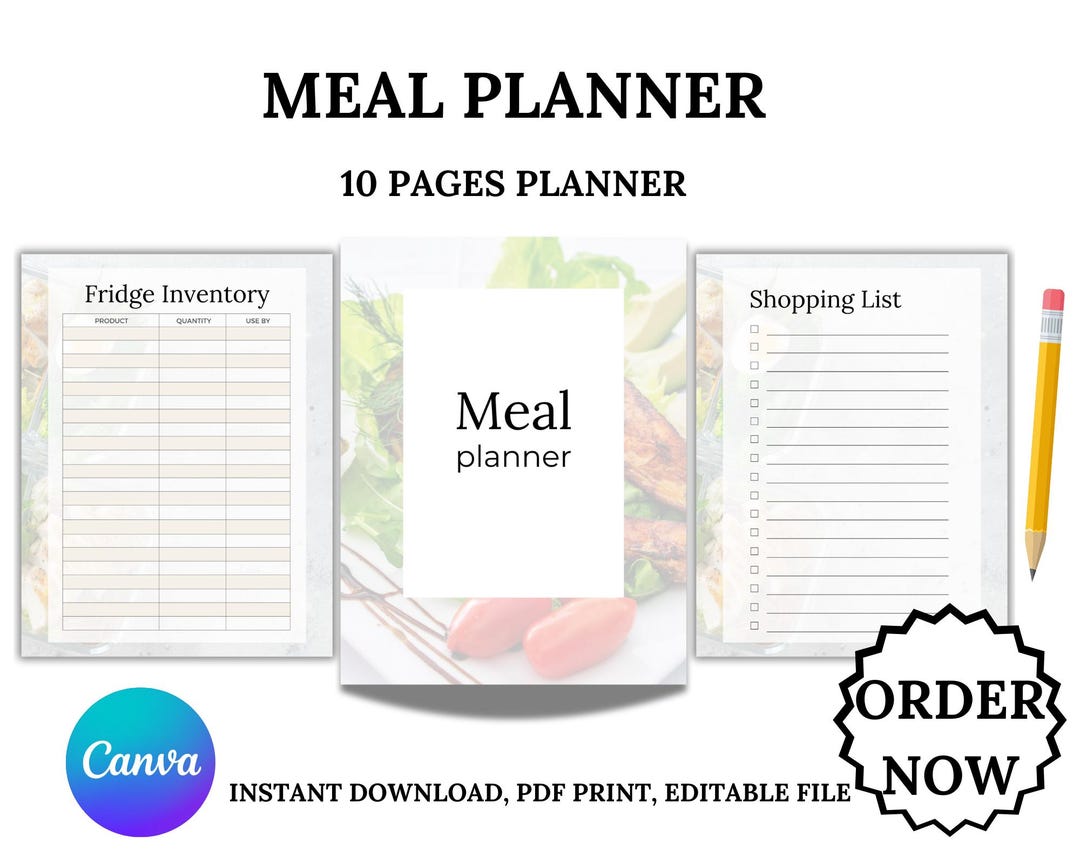 Digital Meal Planner – the Ultimate Tool for an Organized & Healthy ...