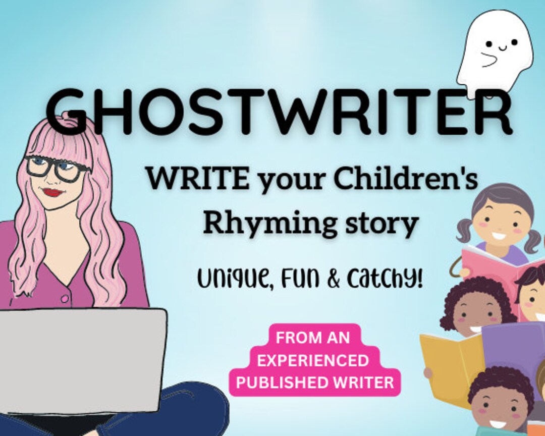 Ghostwriter for Children's Book Rhyming Story Writing Services - Etsy