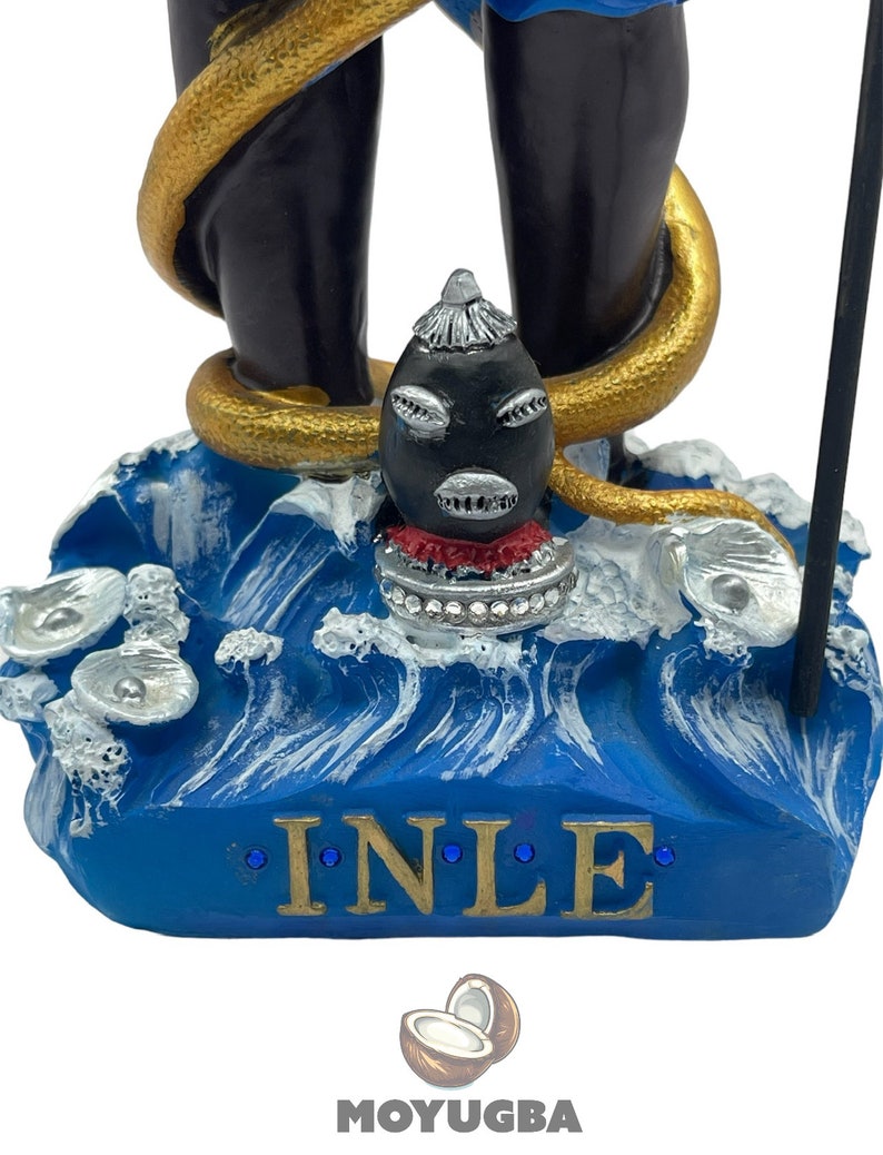 Orisha Inle/erinle Figurine for Altar or Sacred Space Santeria/yoruba ...