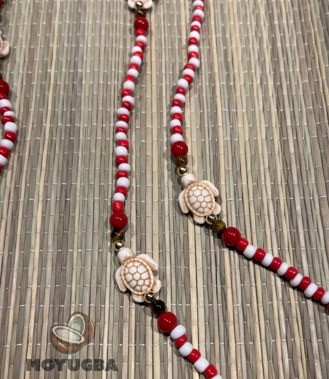 SHANGO With Tiger Eye Beads Necklace/collar/eleke ~ Santeria/yoruba - Etsy