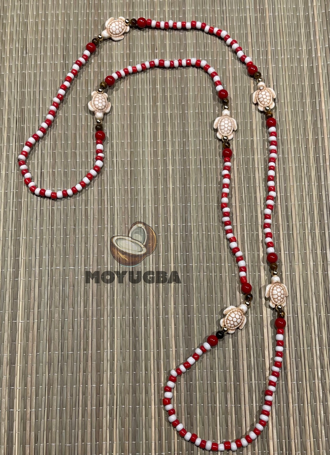 SHANGO With Tiger Eye Beads Necklace/collar/eleke ~ Santeria/yoruba - Etsy