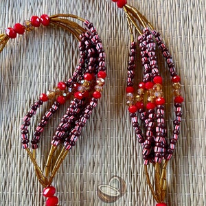 ORISHA OYA Set - Yoruba Deity Necklace and Bracelet Duo - Etsy