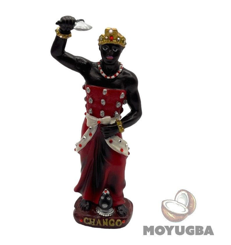 RHINESTONED Small Orisha Statue SANTERIA/YORUBA - Etsy