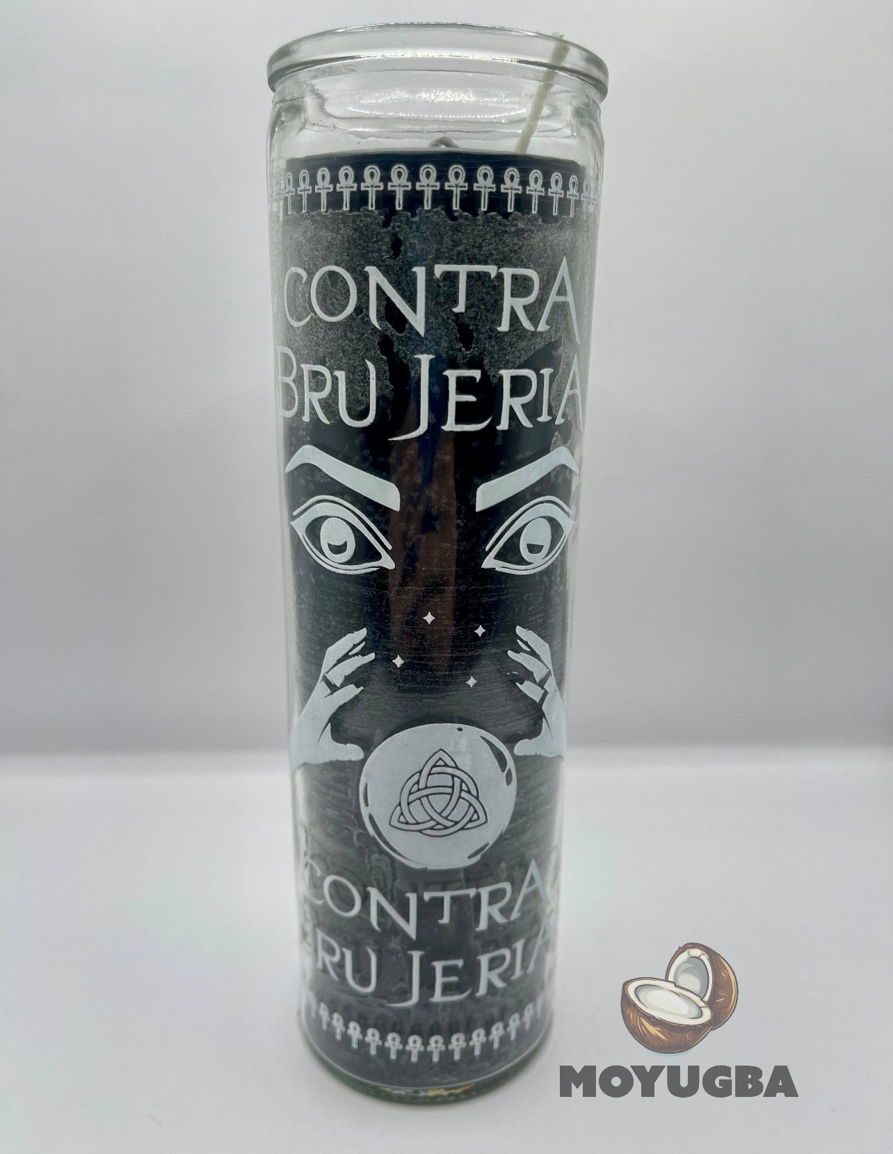 Contra Brujería/witchcraft Breaker Black Candle 7 Day - Etsy