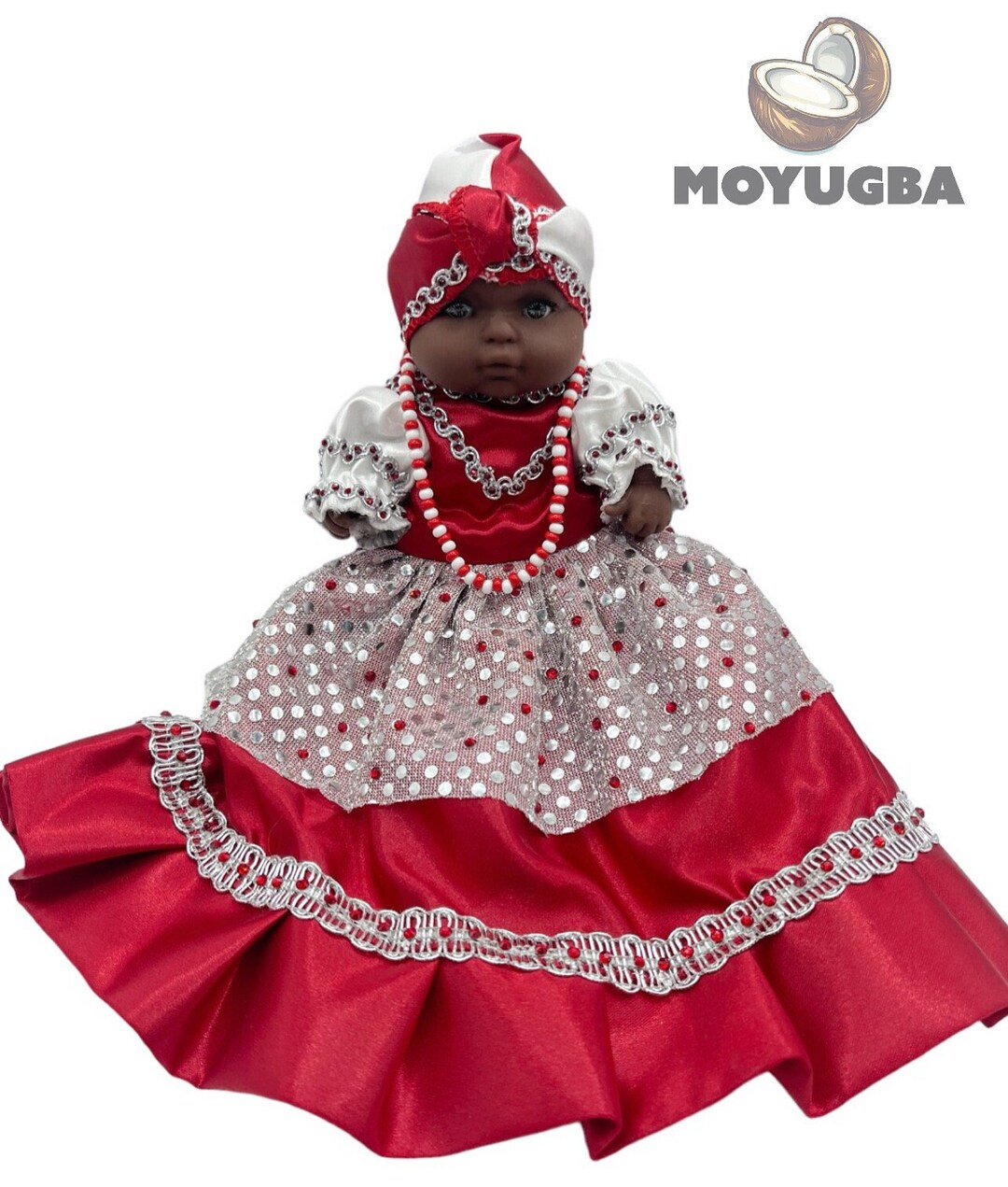 Rhinestoned Ibeyi Jimaguas Doll/muneca Shango Santeria/yoruba - Etsy