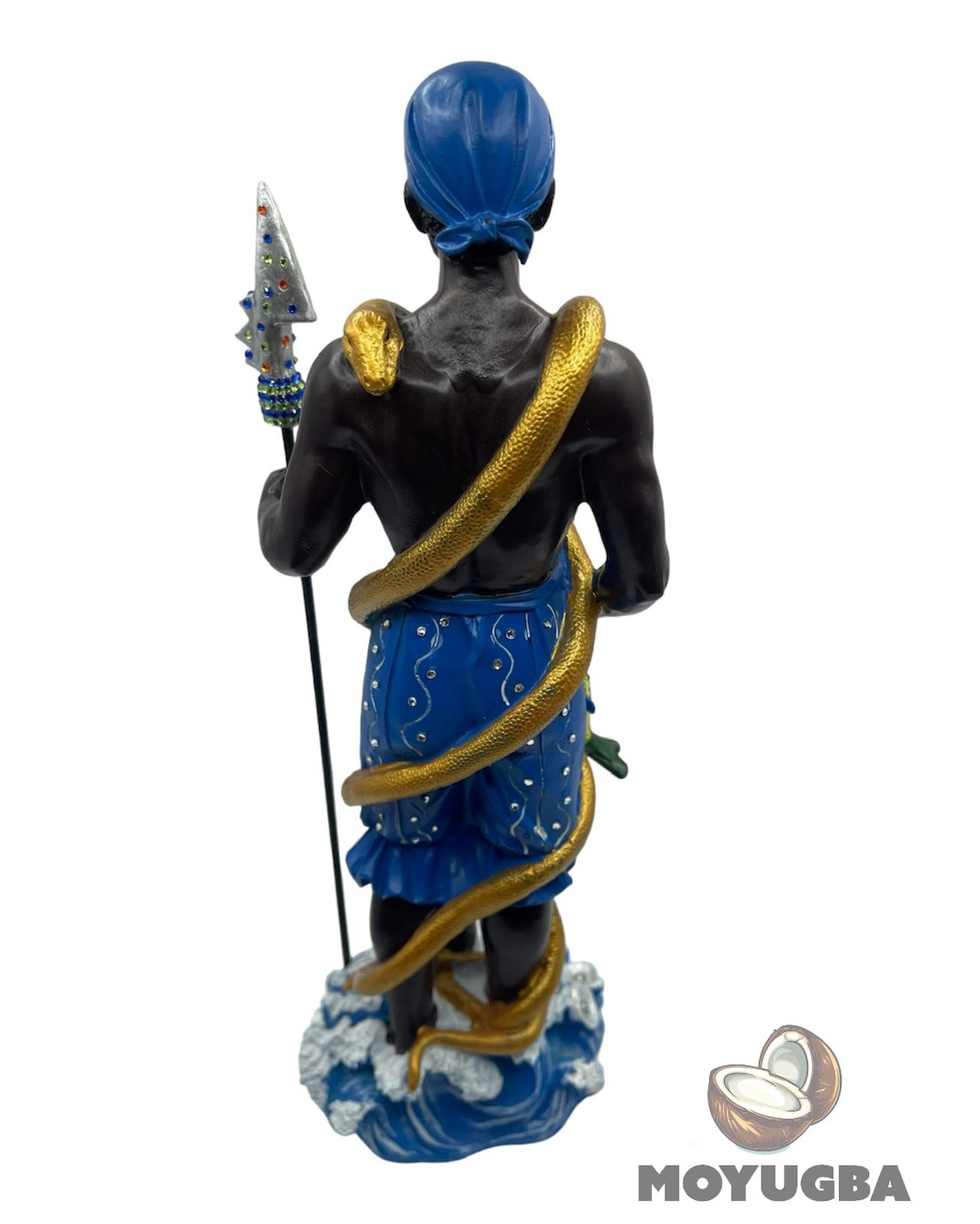 Orisha Inle/erinle Figurine for Altar or Sacred Space Santeria/yoruba ...