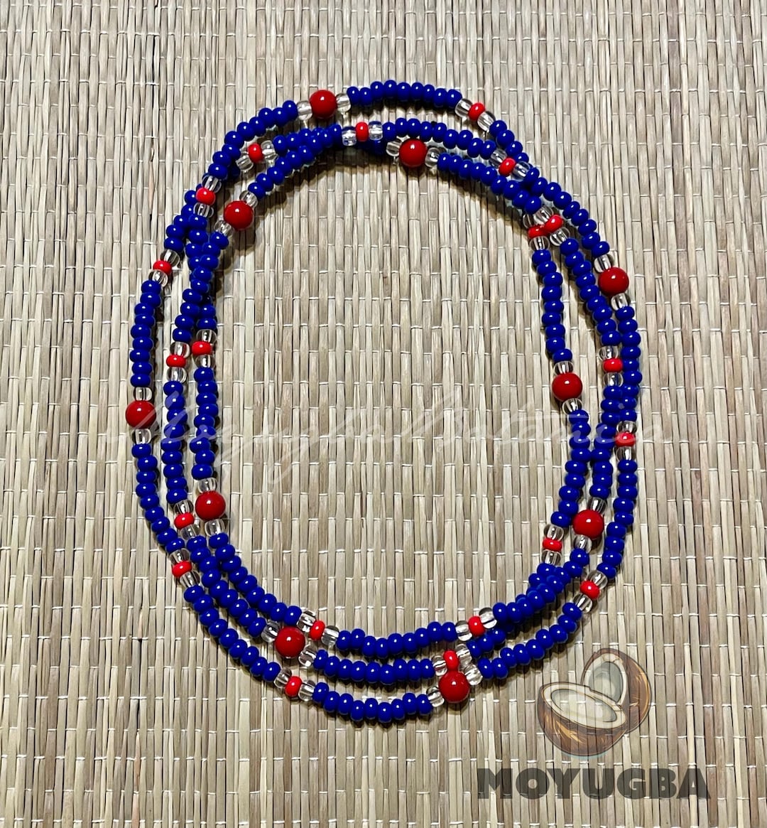 OLOKUN Necklace/eleke/collar Santeria/yoruba - Etsy