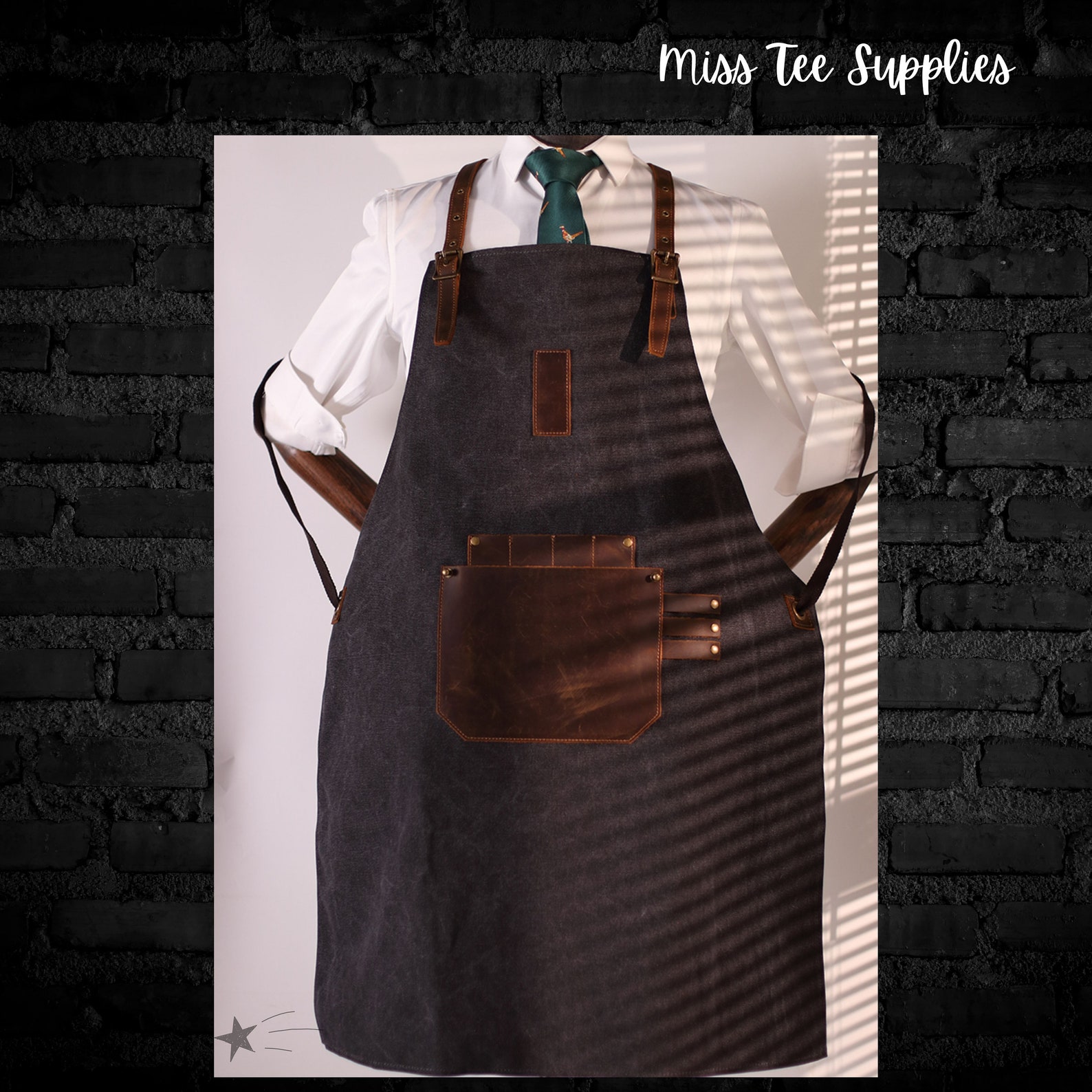 Barber Apron High Quality Apron Hairdresser Barista Bartender Salon ...