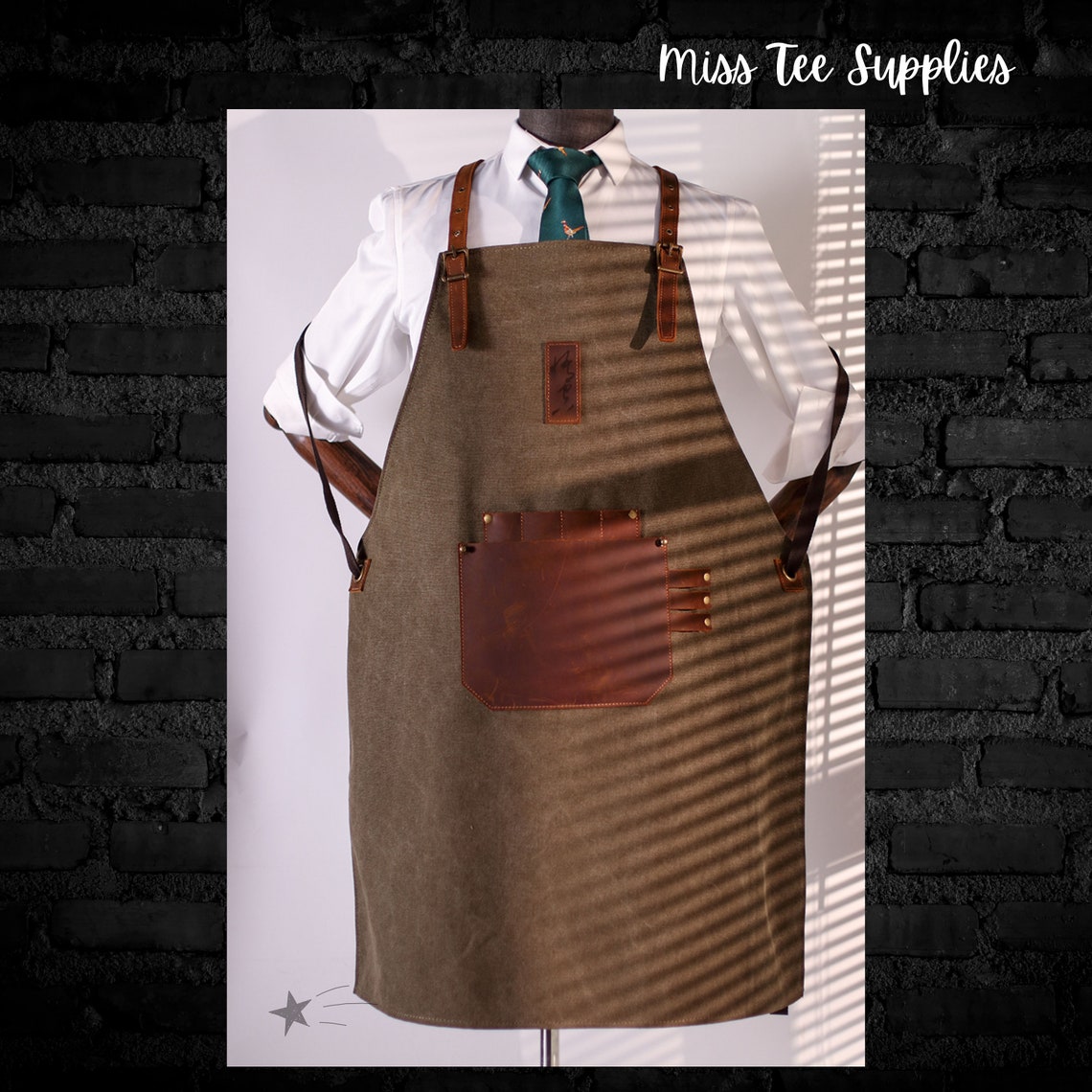 Barber Apron High Quality Apron Hairdresser Barista Bartender Salon ...