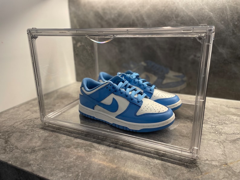 Magnetic Perspex Shoe Display Box Premium Shoe Display Box Stackable ...