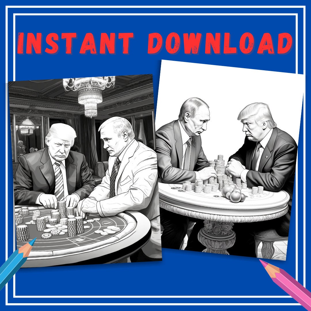 Ridiculous Donald Trump Coloring Book | 12 Funny Pages | Adult Coloring ...