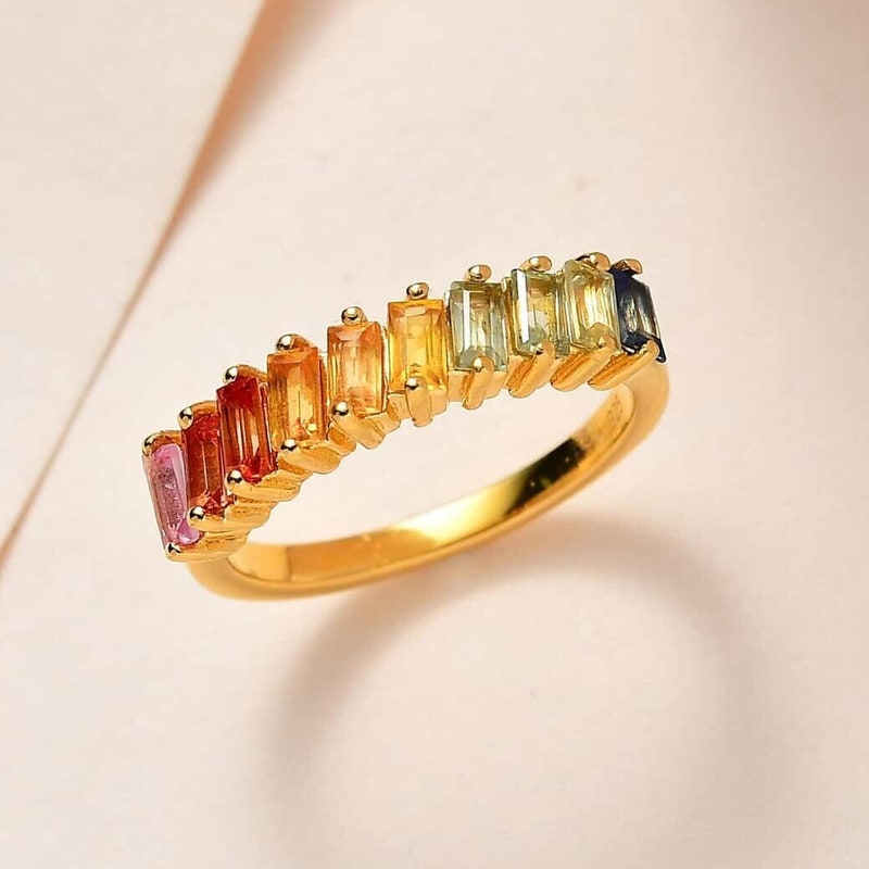 Ombre Ring - Etsy
