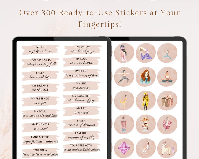 THAT GIRL 2024 Digital Planner, Self Care Planner, Good Notes Planner ...