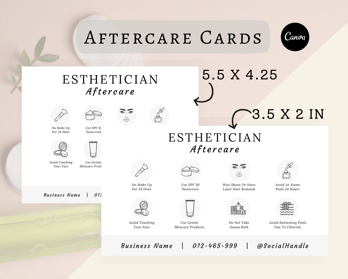 Editable Esthetician Templates, Facial Treatment Forms, Printable ...