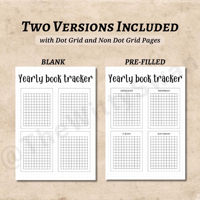 Reading Log Tracker Printable Journal Pages Book Reading Tracker Bujo ...