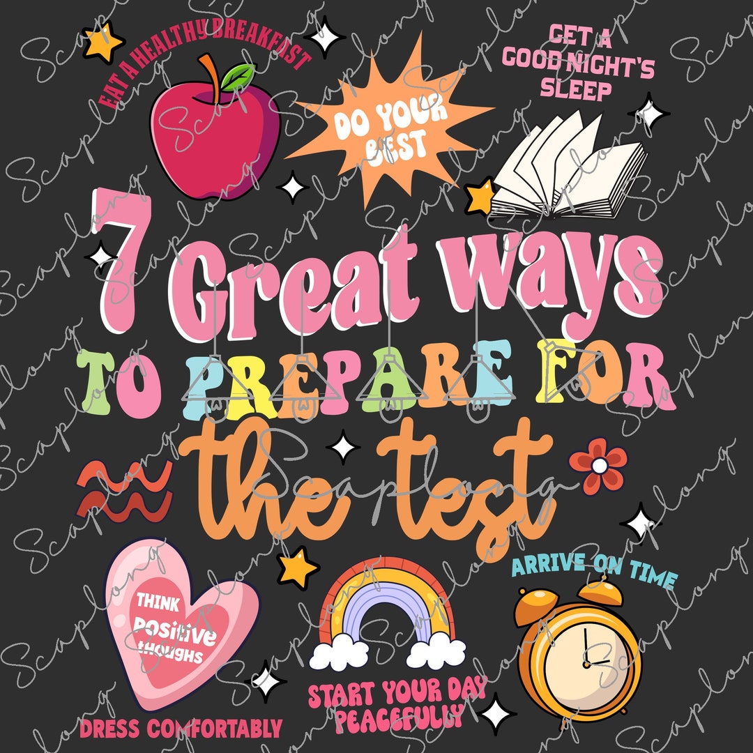 Rock the Test Don't Stress Just Do It Your Best Png, Test Day Teacher ...