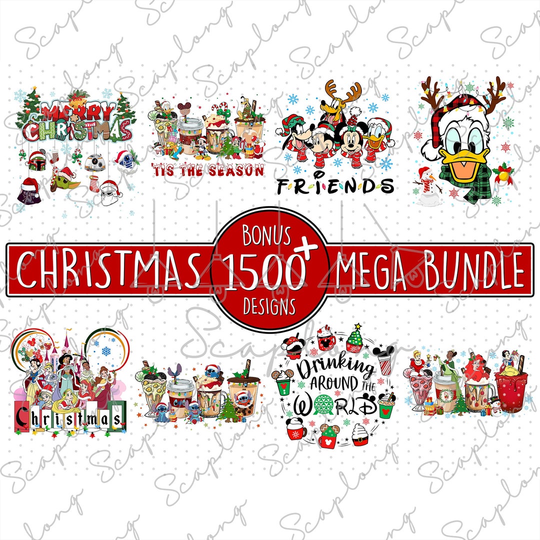 Bonus 1500 Files Christmas Mega Bundle, Merry Christmas Png, Family ...