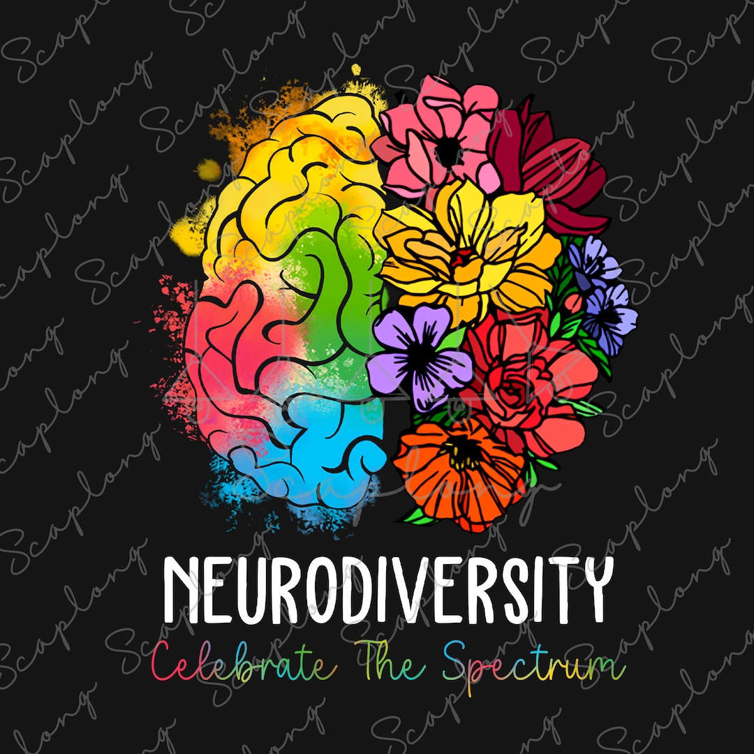 Neurodiversity Png, Celebrate the Spectrum Png, Autism Awareness Png ...
