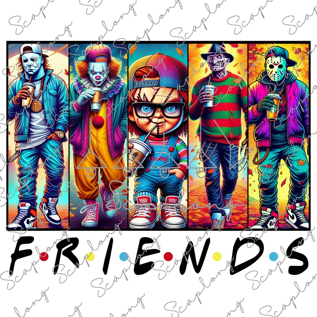 Horror Friends Png, Halloween Horror Png, Movie Killers, Scary Horror ...